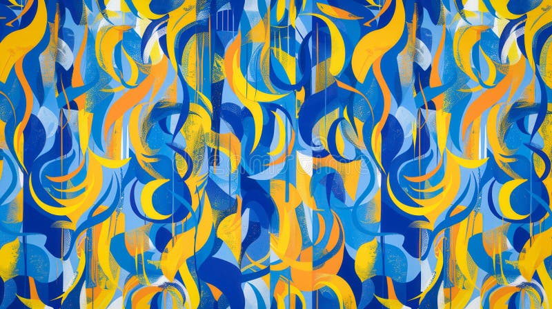 Creative Flat Abstract Illustration in Pastel (Var. 4) Stock Image ...