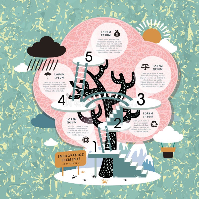 Ecology Infographic Template. Stock Vector - Illustration of ...