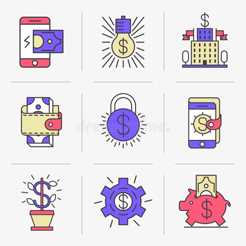 Deposits Pictogram Stock Illustrations – 79 Deposits Pictogram Stock ...