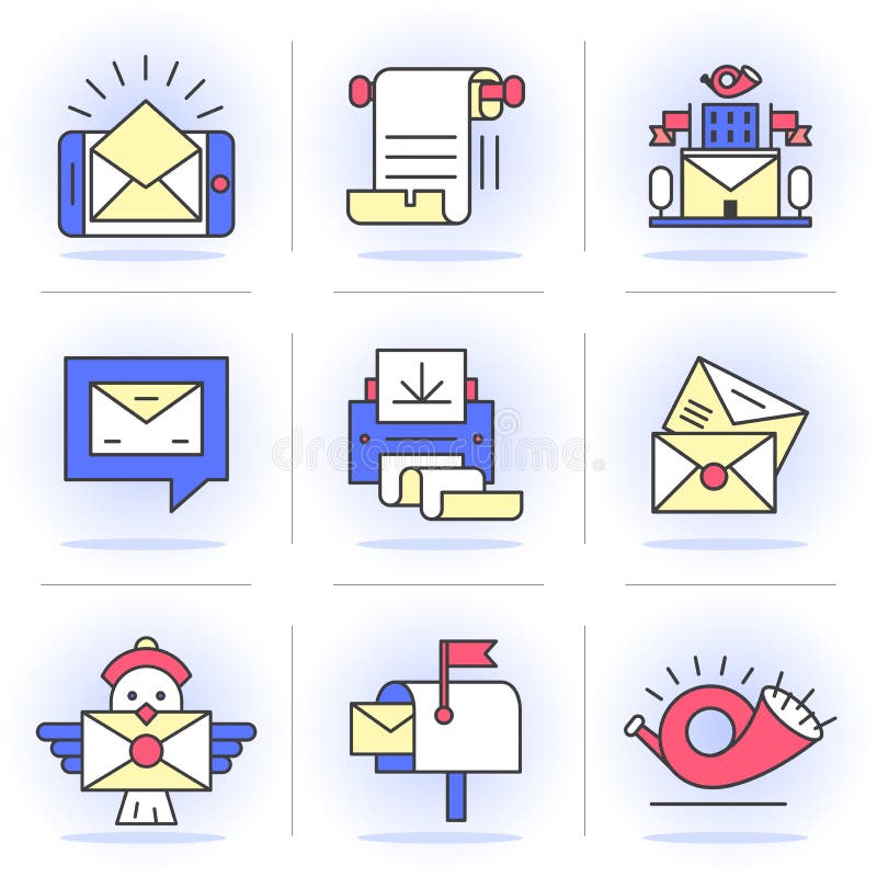 Office Ikon Set Stock Illustrations – 42 Office Ikon Set Stock ...