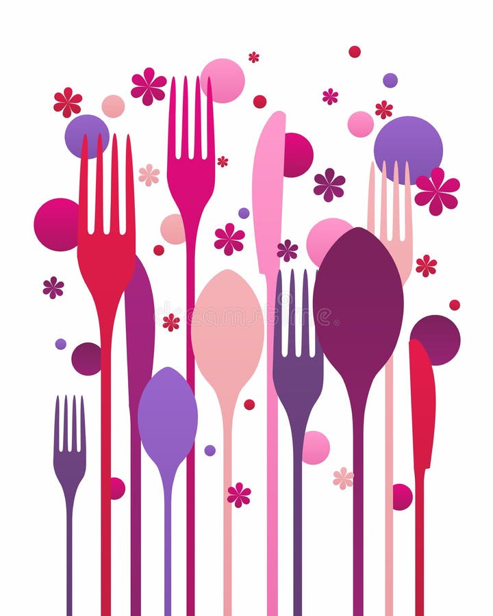 Creative flatware stock vector. Illustration of beverage - 31739529