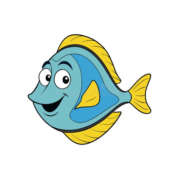 Creative Flounder Coloring Activity Stock Photo - Illustration of ...