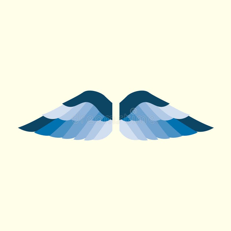 Eagle Bird Wing Design Shape Stock Vector - Illustration of eagle ...