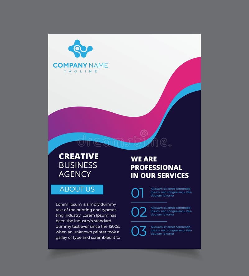 Creative Flyer Brochure Design, Corporate Business Flyer Size A4 ...