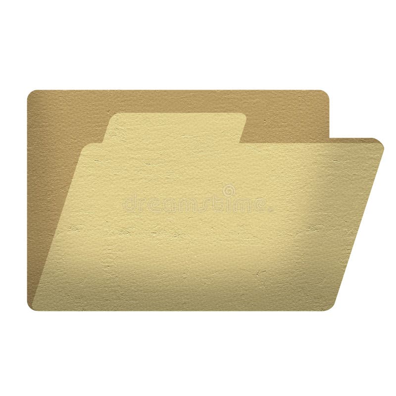 Creative folder icon stock illustration. Illustration of container ...