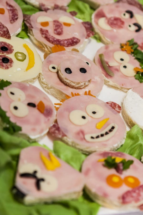 Creative food stock photo. Image of face, expression - 49530448