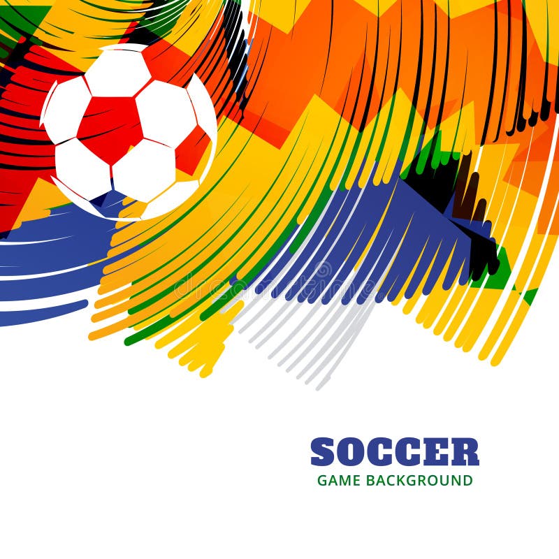 Creative football design stock vector. Illustration of circle - 41919845