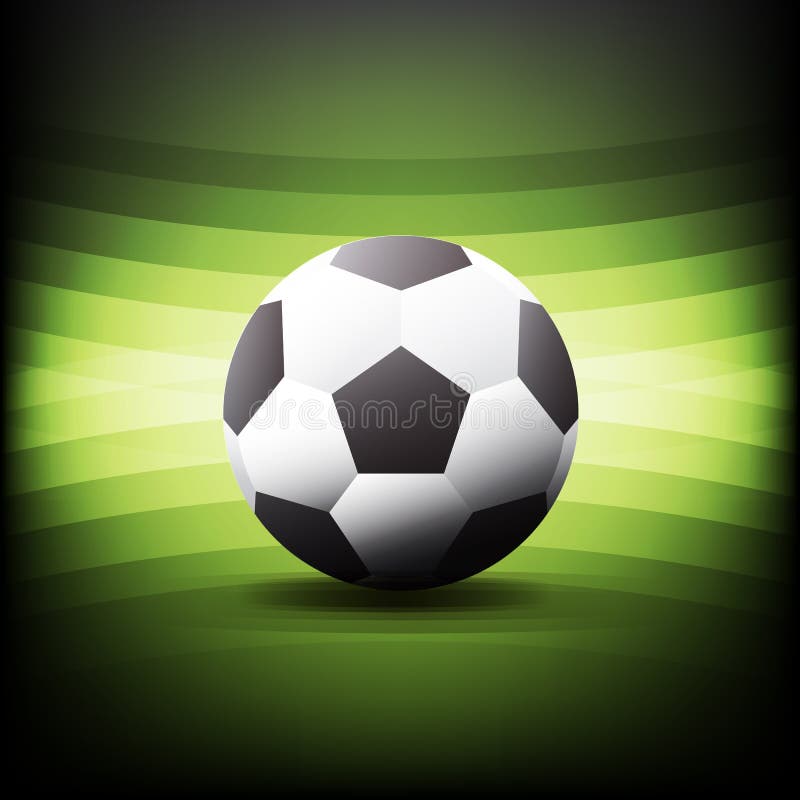 Creative Football and Soccer Design Vector Illustration Stock ...