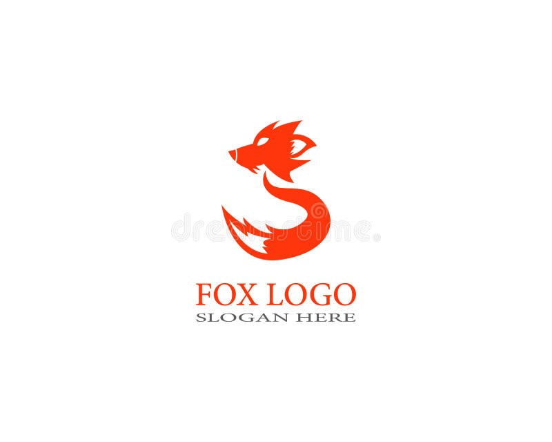 Creative Fox Head Logo Symbol Vector Design Stock Illustration ...