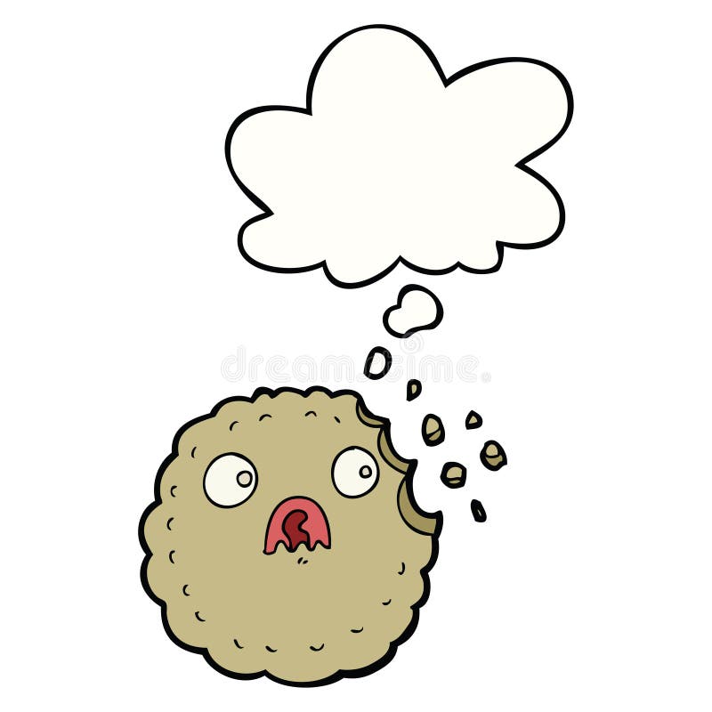 Scared Cartoon Cookie Stock Illustrations – 284 Scared Cartoon Cookie ...