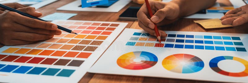 Creative Front-end Developer Brainstorming UI Design. Scrutinize Stock ...