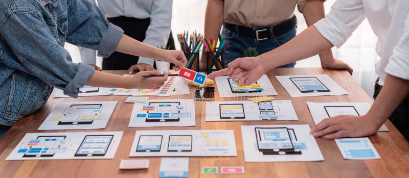 Creative Front-end Developer Brainstorming UI Design. Scrutinize Stock ... Creative Front-end Developer Brainstorming UI Design. Scrutinize Stock ...