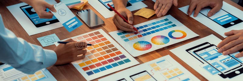 Creative Front-end Developer Brainstorming UI Design. Scrutinize Stock ... Creative Front-end Developer Brainstorming UI Design. Scrutinize Stock ...