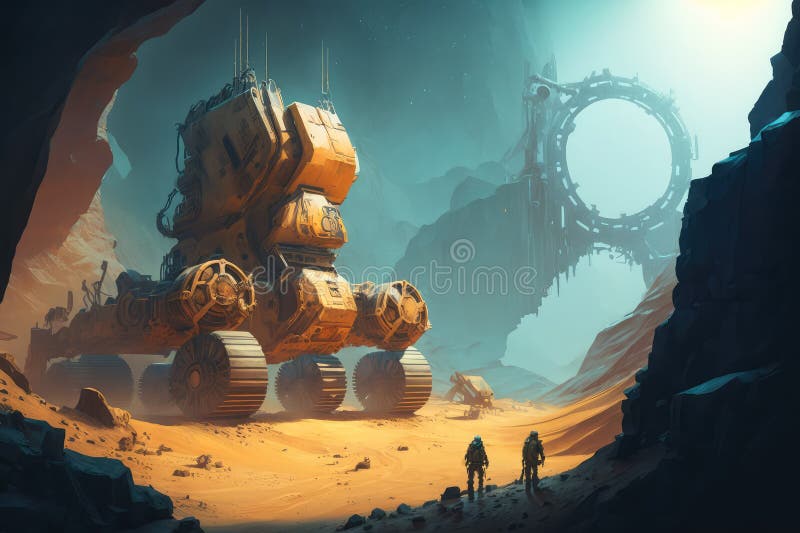 Two Advanced Robots, with Touch Sensors and Advanced Ai Capabilities ...