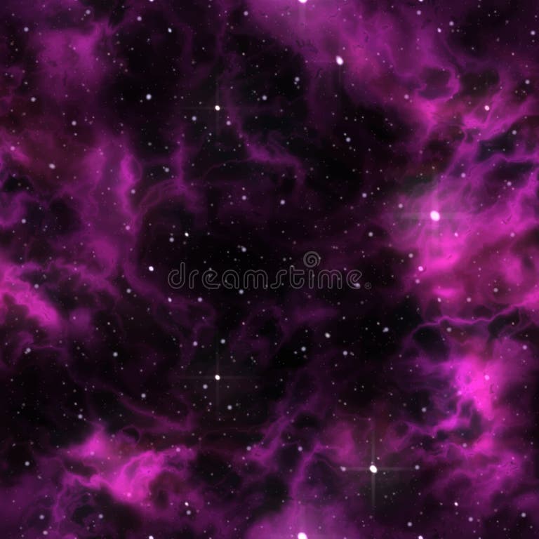 Creative Galactic Texture in the Form of a Square Stock Illustration ...