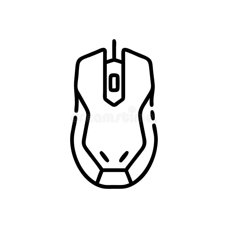 Creative Gaming Mouse Icon for Fun Stock Vector - Illustration of ...