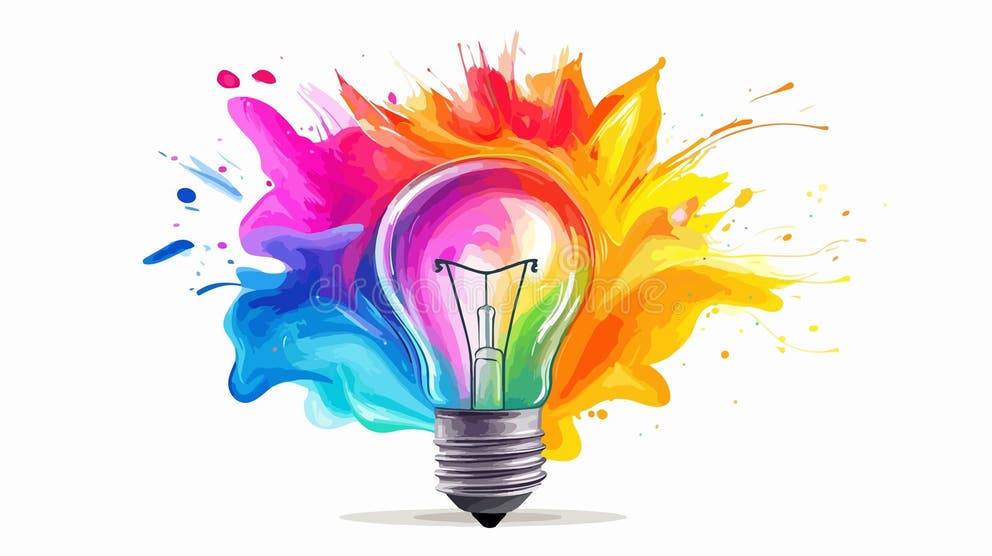 Creative Genius Concept - Innovative Artistic Inspiration in Picture ...