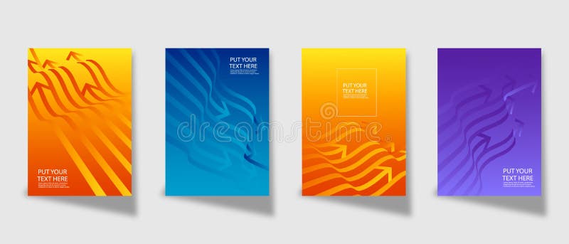 Creative Geometric Covers Design. Linear Pattern Design. Eps10 Vector ...