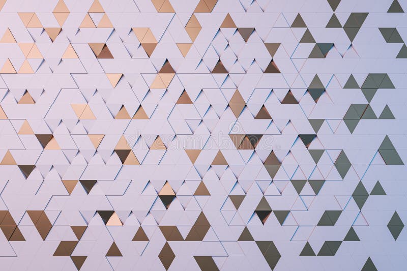 Creative Geometric Triangles Backdrop. Landing Page Concept Stock ...