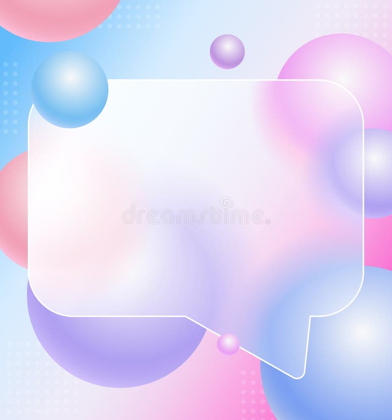 Creative Glassmorphism Illustration Design with Transparent Frame and ...