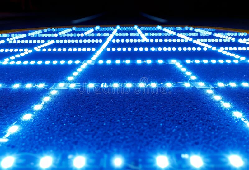 Creative Glittering Grid a Close Up of a Smart Road S Grid Patte Stock ...