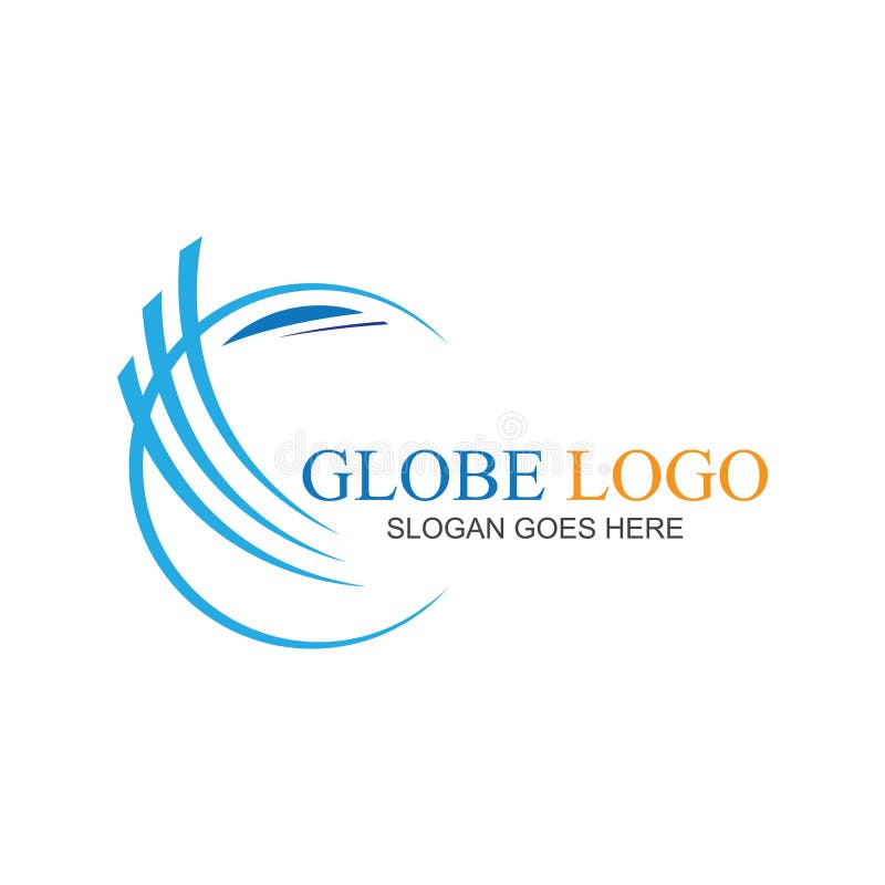 Creative Globe Logo and Icon Illustration Design Template Stock Vector ... Creative Globe Logo and Icon Illustration Design Template Stock Vector ...