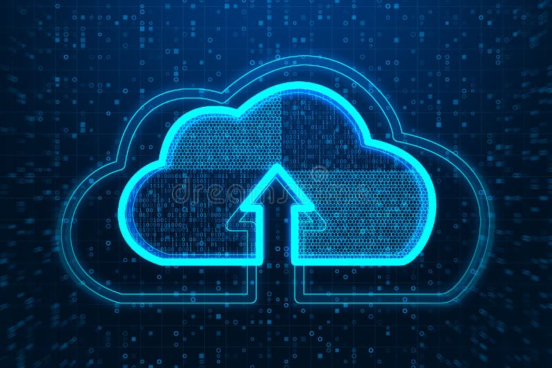 Dark binary code wallpaper stock illustration. Illustration of business - 101783833