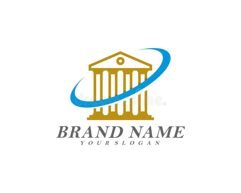 Creative Government Building Logo Template Vector, Icon Symbol Stock ...