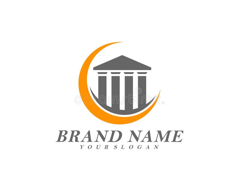 Creative Government Building Logo Template Vector, Icon Symbol Stock ...