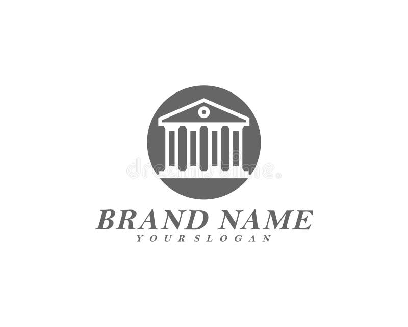 Creative Government Building Logo Template Vector, Icon Symbol Stock ...