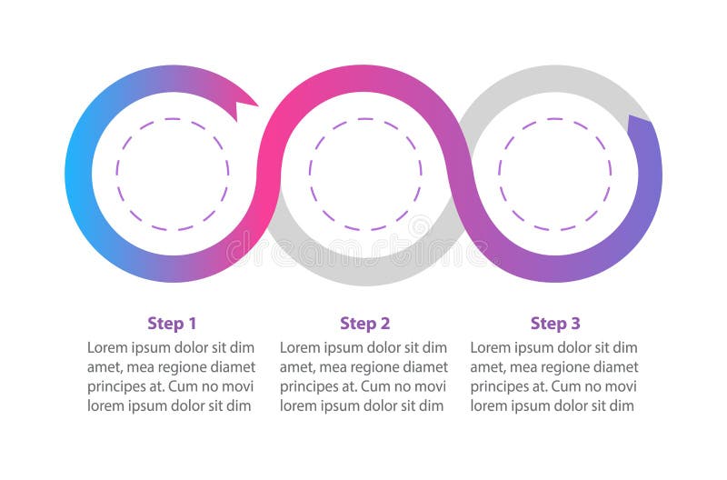 Circle Flowchart Vector Infographic Template Stock Vector ... Circle Flowchart Vector Infographic Template Stock Vector ...