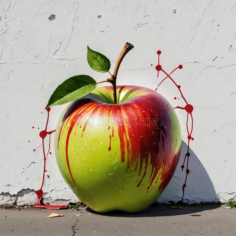 117 Graffiti Apple Wall Stock Photos - Free & Royalty-Free Stock Photos ...