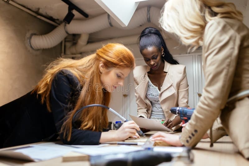 Creative Group of People Designing Stock Photo - Image of cool ...