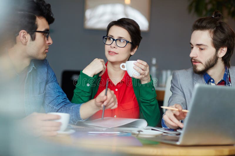 Creative conversation stock photo. Image of conversation - 4103290