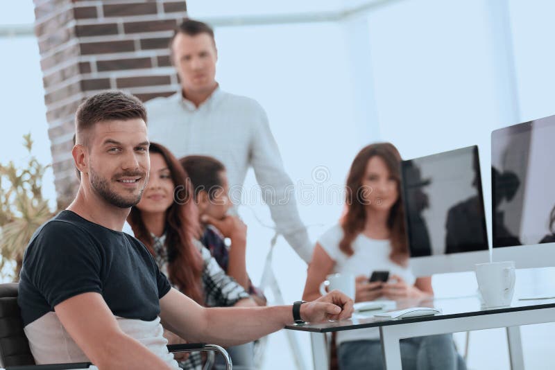 Creative Group of Young People in the Office Stock Photo - Image of ...