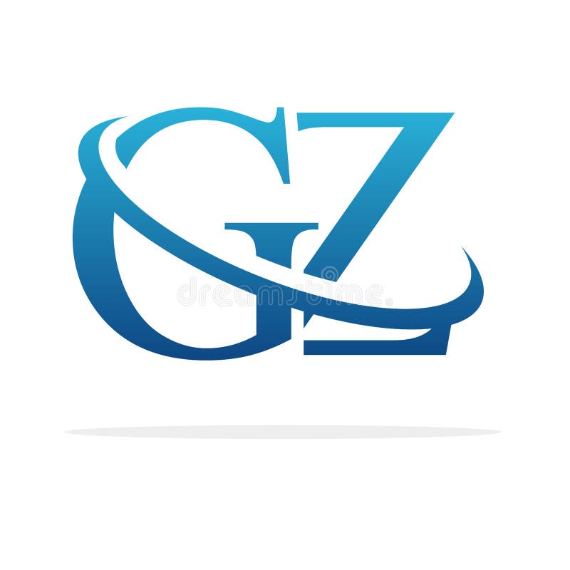 Creative GZ Logo Icon Design Stock Vector - Illustration of abstract ...