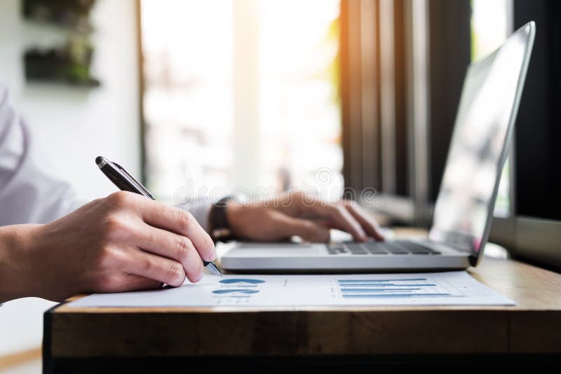 Creative Hand Taking Notes on the Notepad. Reative Writing Idea Stock ...