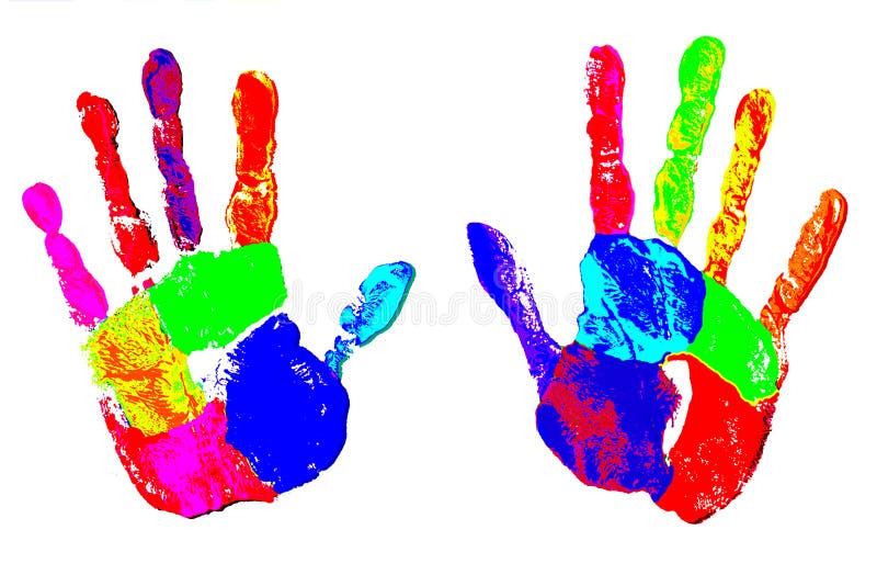 Creative Hands stock illustration. Illustration of color - 10944975