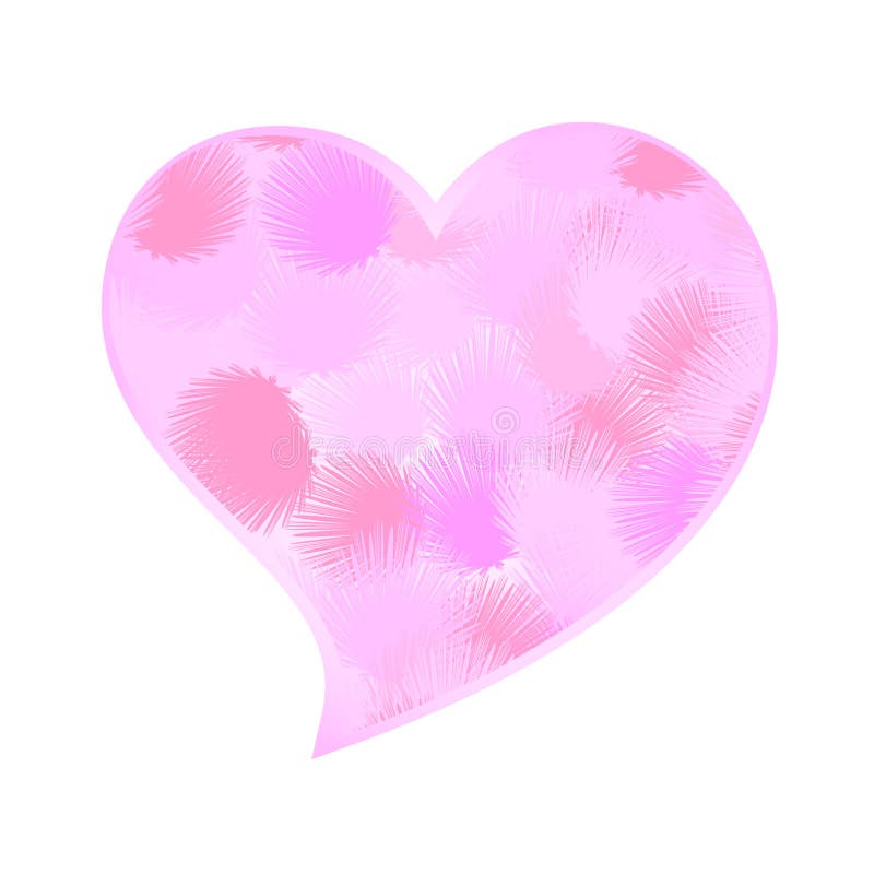 Creative heart stock vector. Illustration of decorative - 21588090