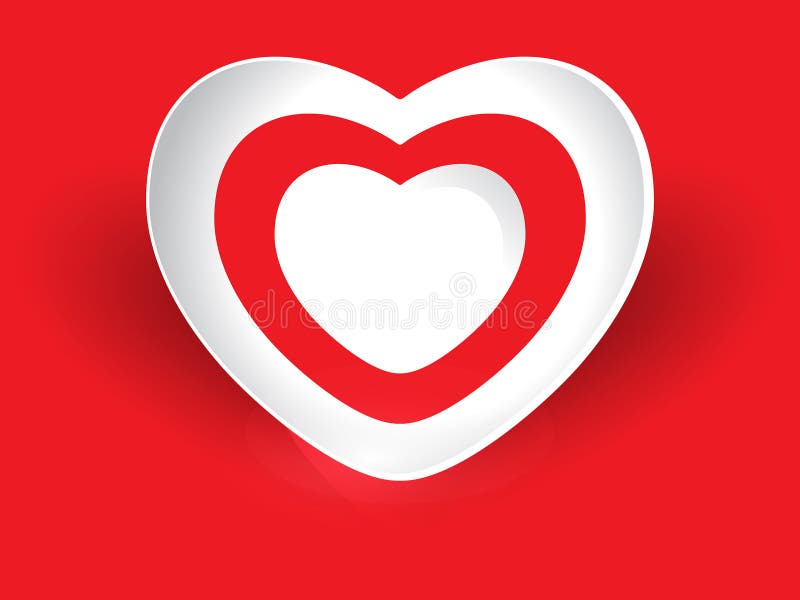 Creative Heart Shape stock vector. Illustration of drawing - 36363708