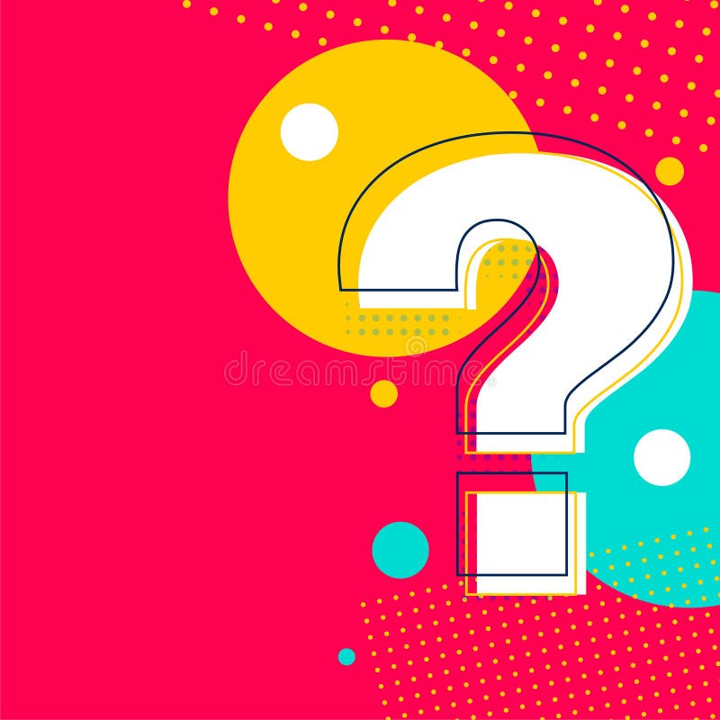 Creative Help and Request Question Mark Concept Template Design Stock ...