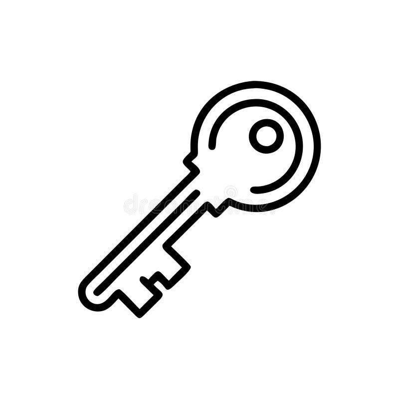 Creative Hidden Key Icon for Quests Stock Vector - Illustration of ...