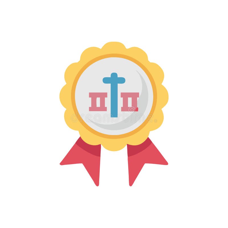 Creative History Badge Illustration Icon Stock Illustration ...