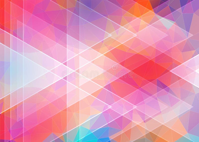 Horizontal Geometric Background Stock Illustration - Illustration of ...