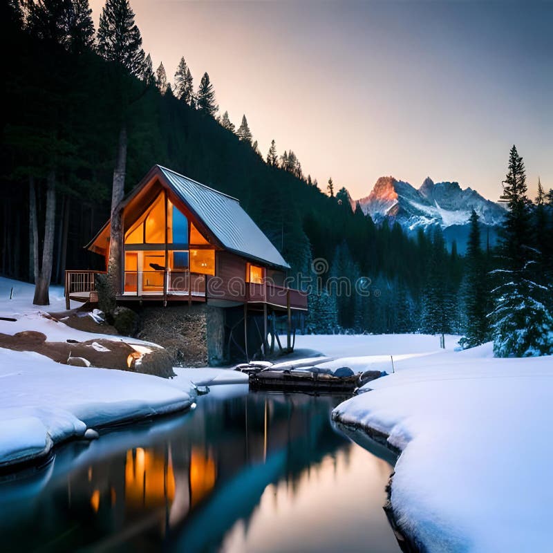 Creative House , 3d Render Picture is AI-generated Illustration. Stock ...