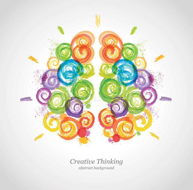 Creative Human Brain Infographic Concept Lobe Mind Stock Vector ...