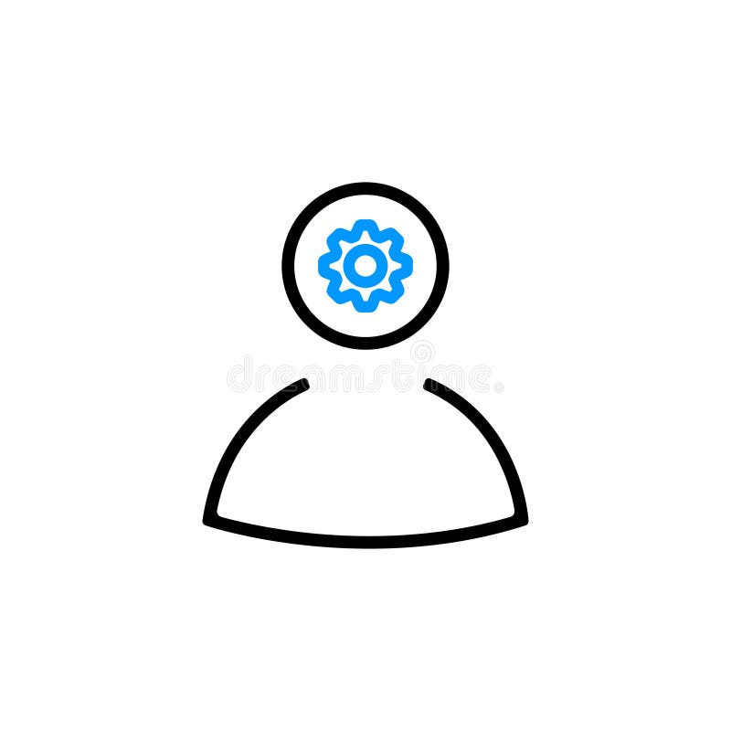 Configuration Icon Vector Isolated On White Background, Logo Con Stock ...