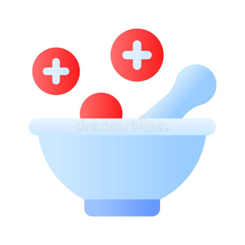 Creative Icon of Mortar Pestle, Vector of Pharmacy Tools for Grinding ...
