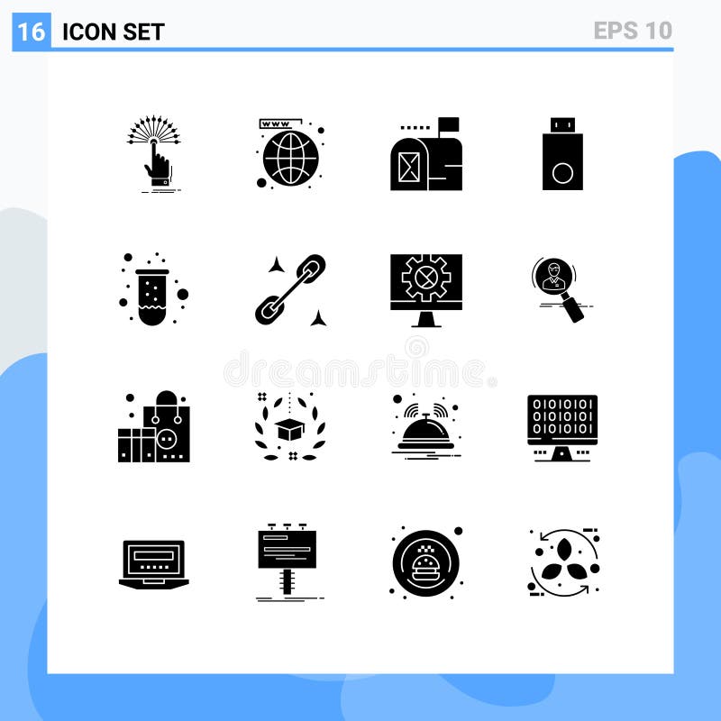 Set of 24 Technology and Electronics and Devices Web Icons in Line ...
