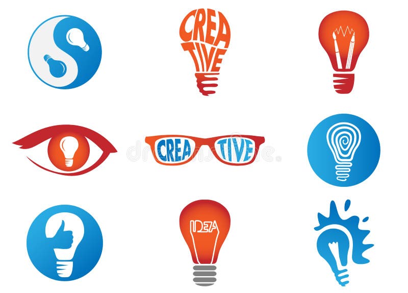 Creative lamp stock vector. Illustration of creative - 18983088